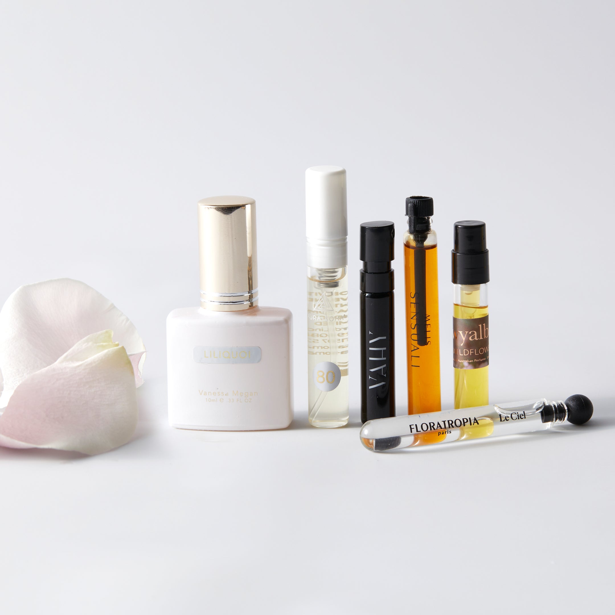 Perfume Floral Sampler Set Australia | Buy Natural Floral Sample ...